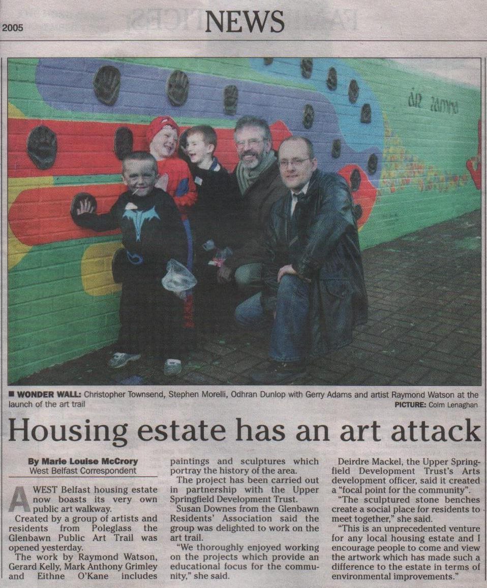 Public Art - The Hands of History